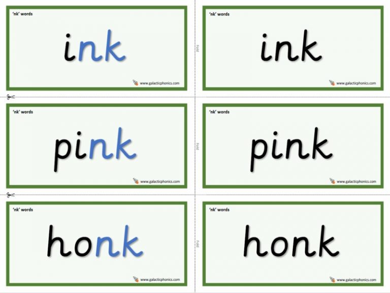 nk worksheets and games - Galactic Phonics