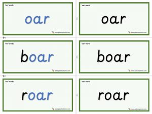 oar phonics worksheets and games - Galactic Phonics