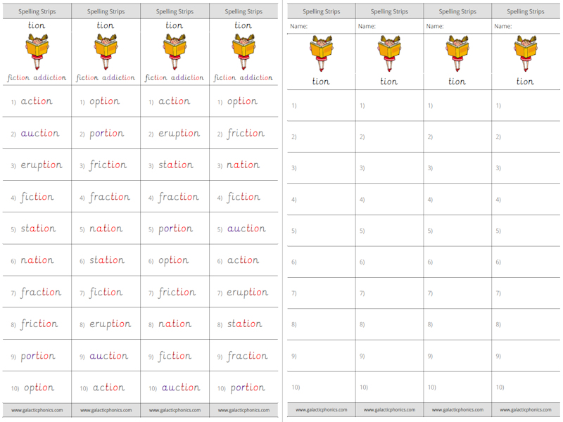 tion - Galactic Phonics