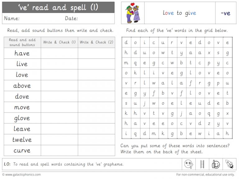 ve - Galactic Phonics