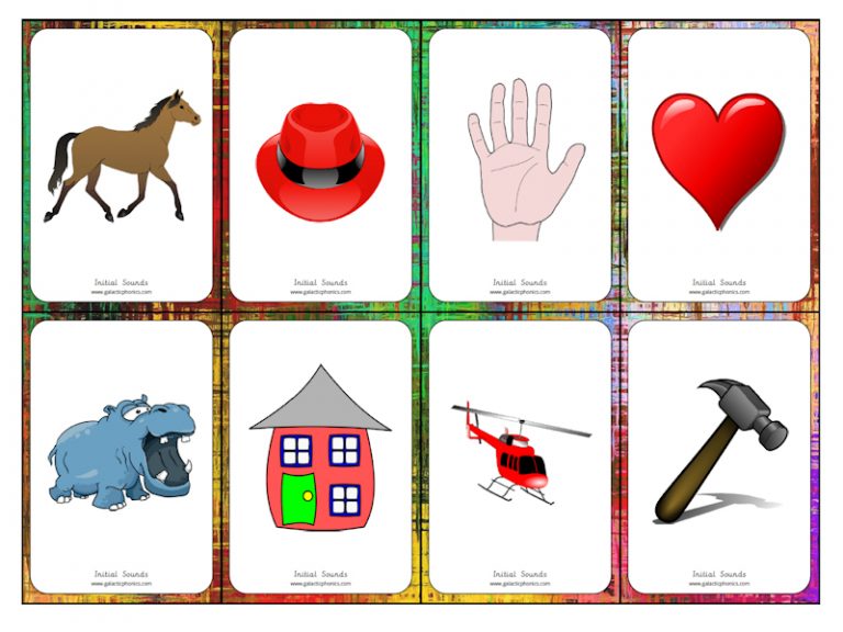 Group 1 Set 5: h b f l ff ll ss - Galactic Phonics