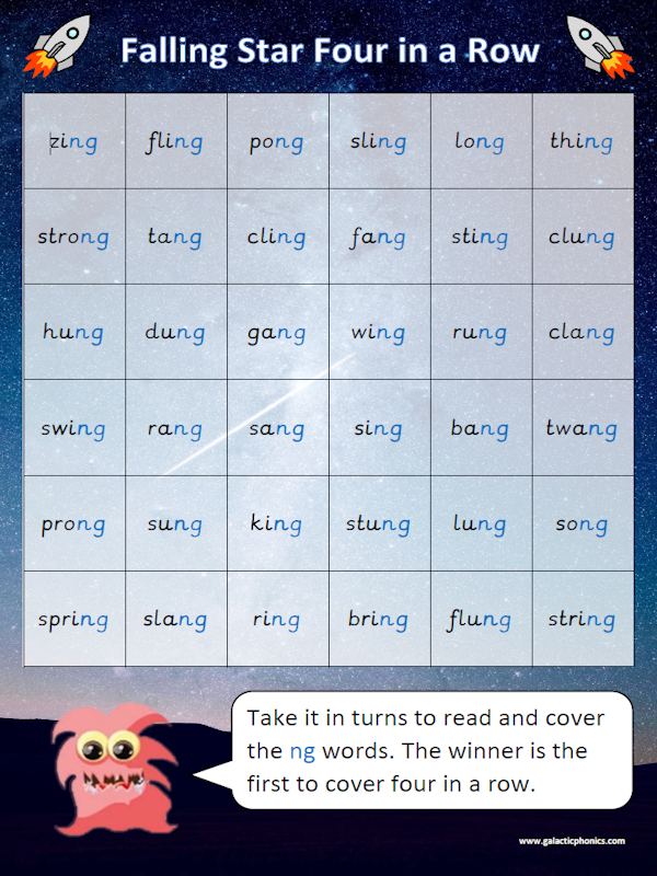 ng phonics worksheets and games - Galactic Phonics
