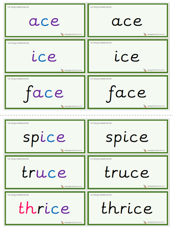 ce - Galactic Phonics