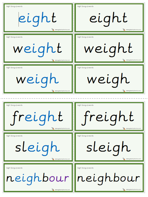 eigh - Galactic Phonics