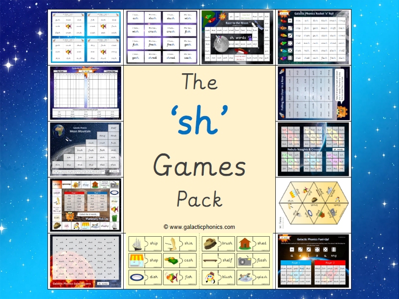Consonant Digraph Worksheets and Resources - Galactic Phonics