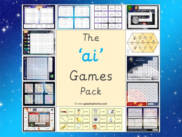 games packs - Galactic Phonics