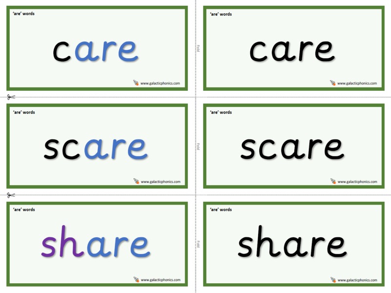 are phonics worksheets and games - Galactic Phonics