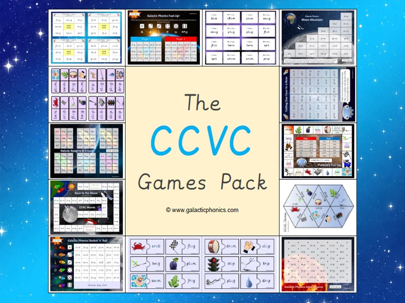 games packs - Galactic Phonics