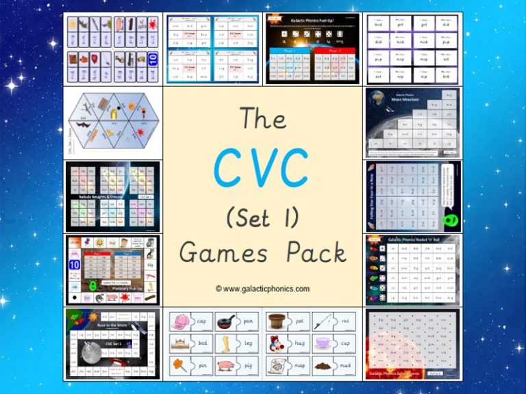 games packs - Galactic Phonics