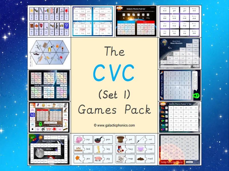 games packs - Galactic Phonics