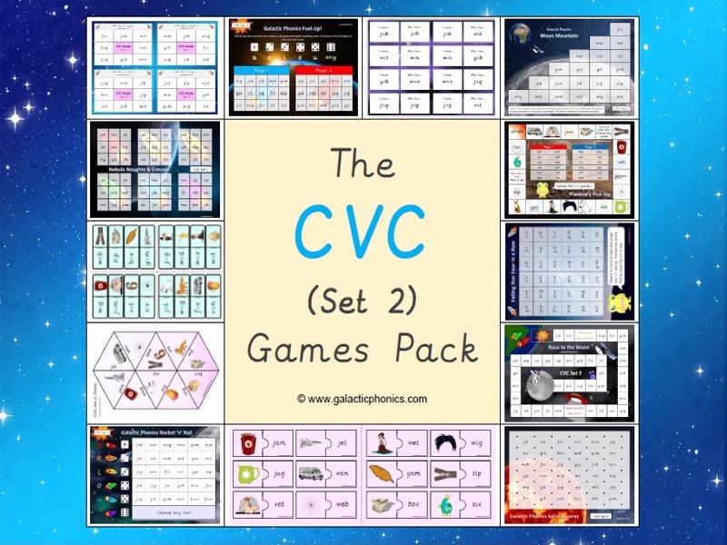 games packs - Galactic Phonics