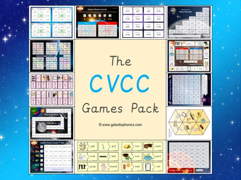 games packs - Galactic Phonics