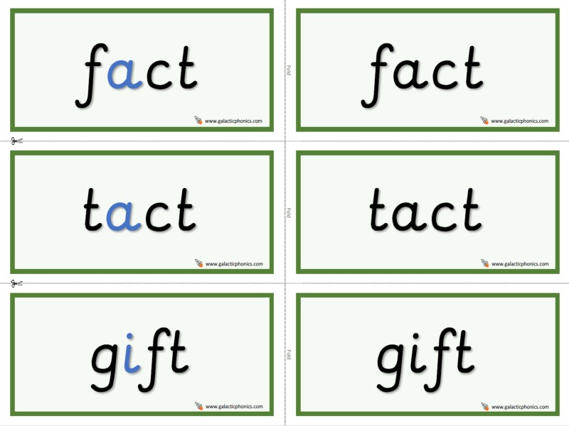 Consonant Blends - Galactic Phonics