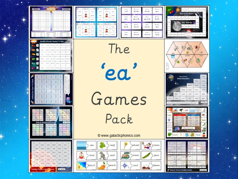 games packs - Galactic Phonics