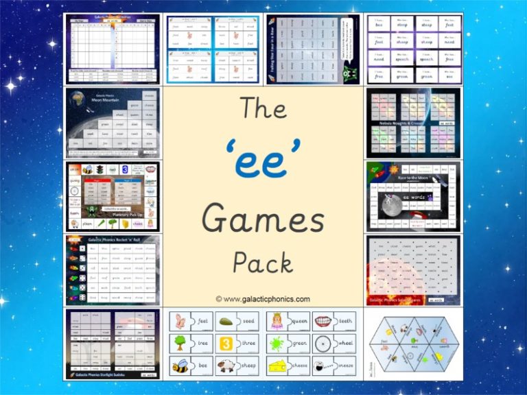 games packs - Galactic Phonics