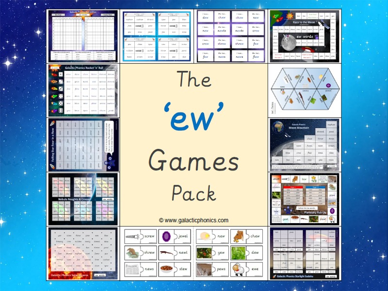 games packs - Galactic Phonics