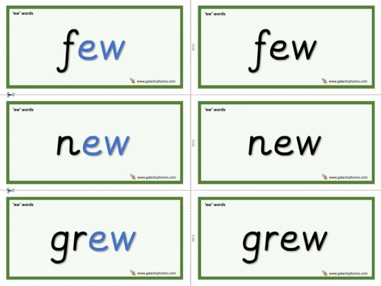 ew phonics worksheets and games - Galactic Phonics