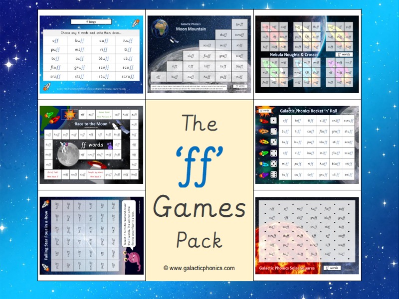 games packs - Galactic Phonics
