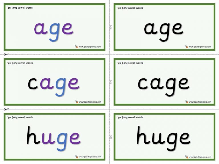 soft g phonics worksheets and games - Galactic Phonics