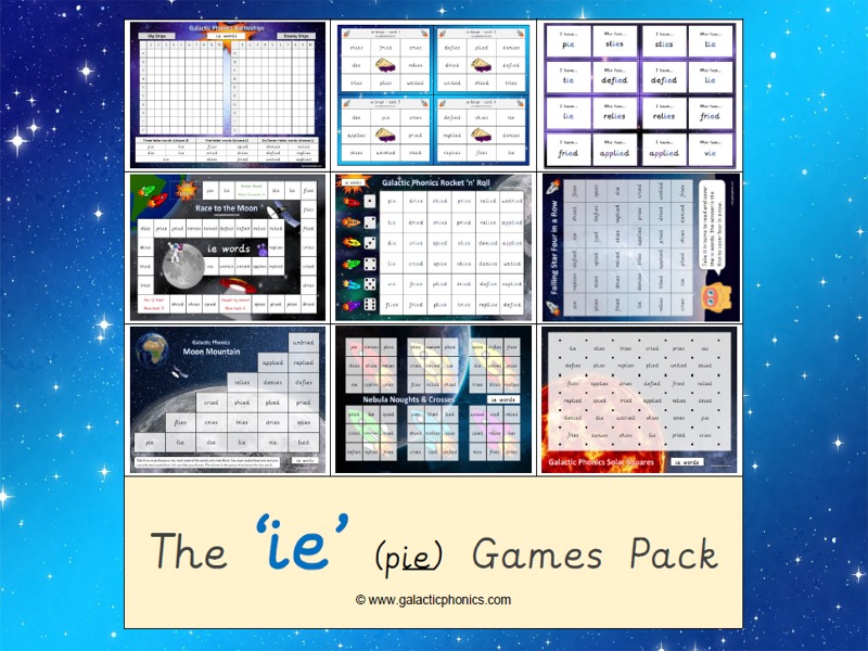 games packs - Galactic Phonics
