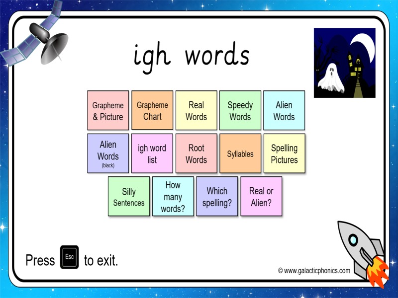 Igh Worksheets And Games Galactic Phonics igh-worksheets-and-games-galactic-phonics