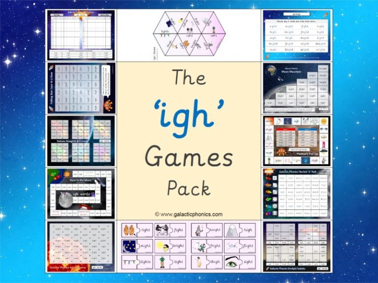 games packs - Galactic Phonics