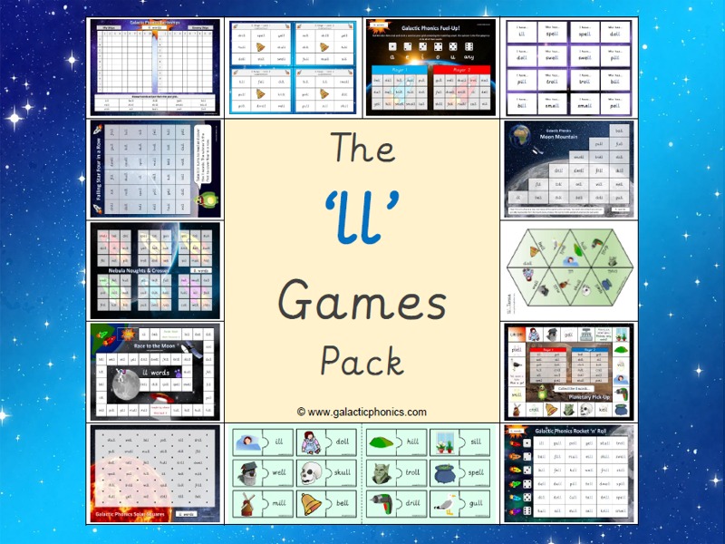 games packs - Galactic Phonics