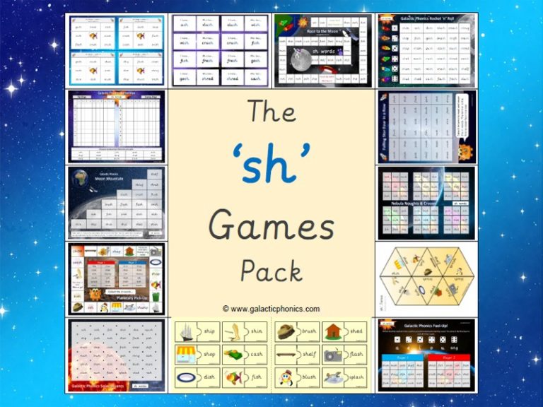 games packs - Galactic Phonics