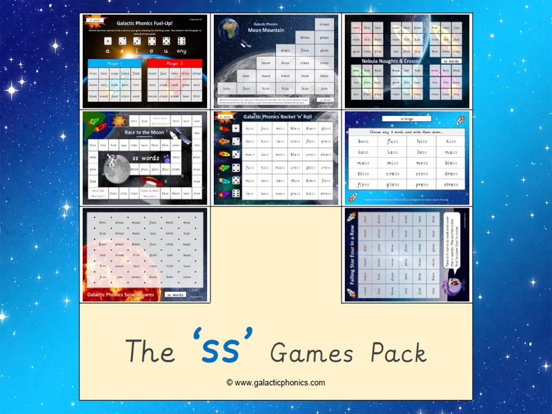 games packs - Galactic Phonics