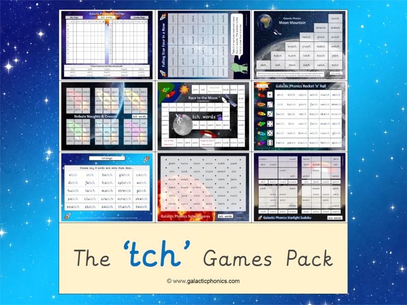 games packs - Galactic Phonics