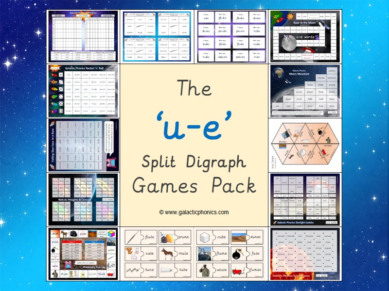 games packs - Galactic Phonics