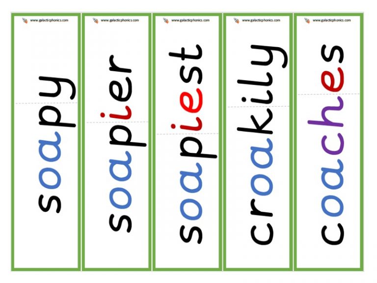 Free 'oa' worksheets and games - Galactic Phonics