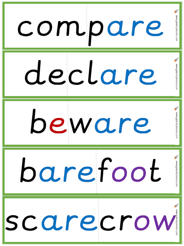 are phonics worksheets and games - Galactic Phonics