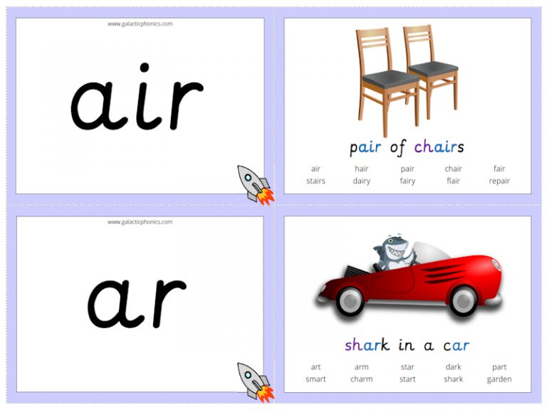 Other Vowel Phonemes - Galactic Phonics