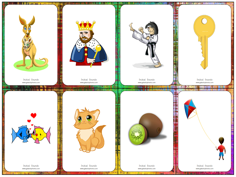 Letter Sounds - Galactic Phonics