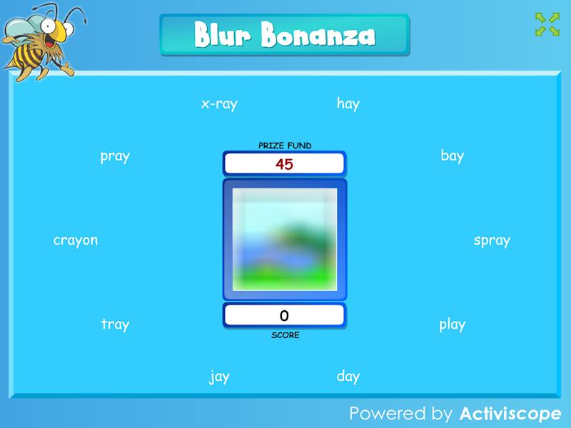 Free 'ay' worksheets and games - Galactic Phonics