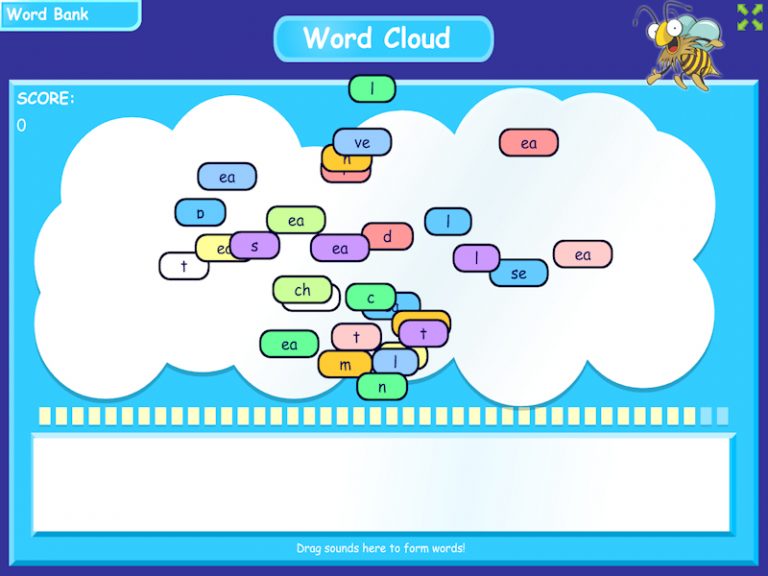Free 'ea' phonics worksheets and games - Galactic Phonics