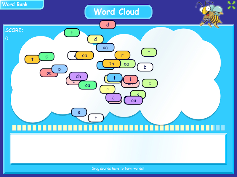 Free 'oa' worksheets and games - Galactic Phonics
