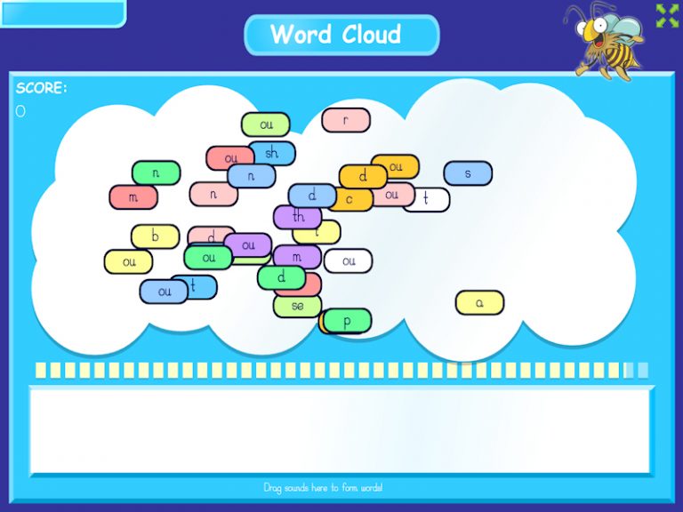 'ou' phonics worksheets and games - Galactic Phonics