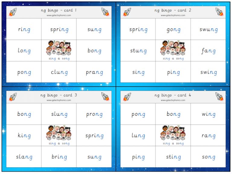 ng phonics worksheets and games - Galactic Phonics