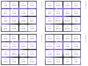 Free 'oa' worksheets and games - Galactic Phonics